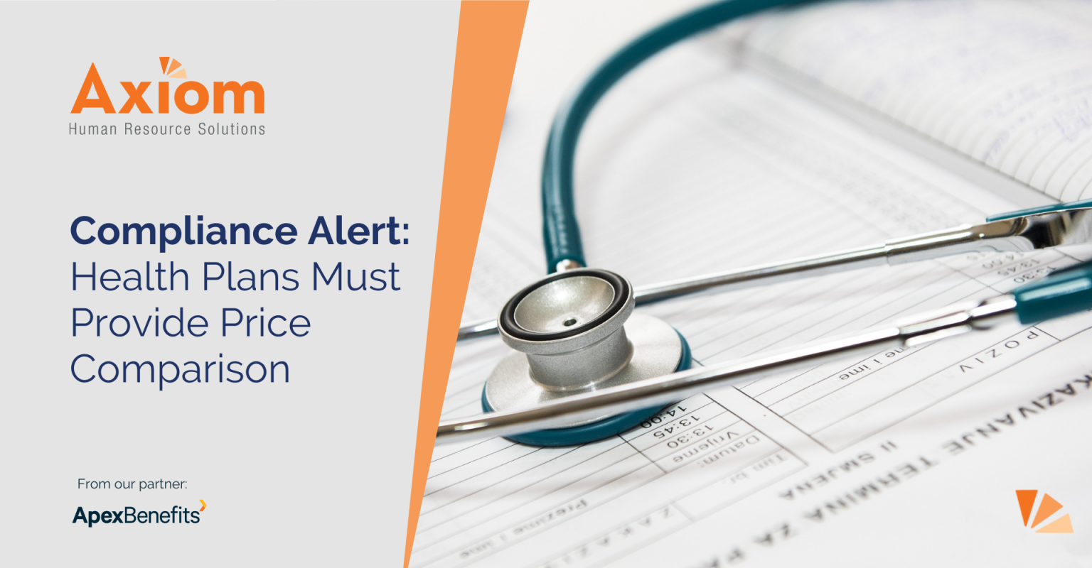2025 Health Plan Price Comparison Compliance Alert
