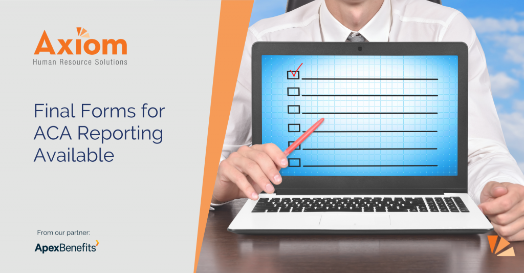 Axiom: Final ACA Reporting Forms for 2025 Now Available