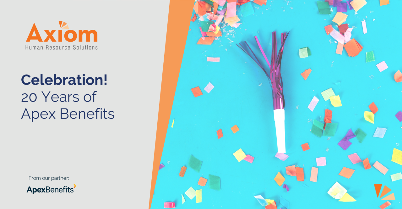 20 Years of Apex - Axiom Human Resource Solutions